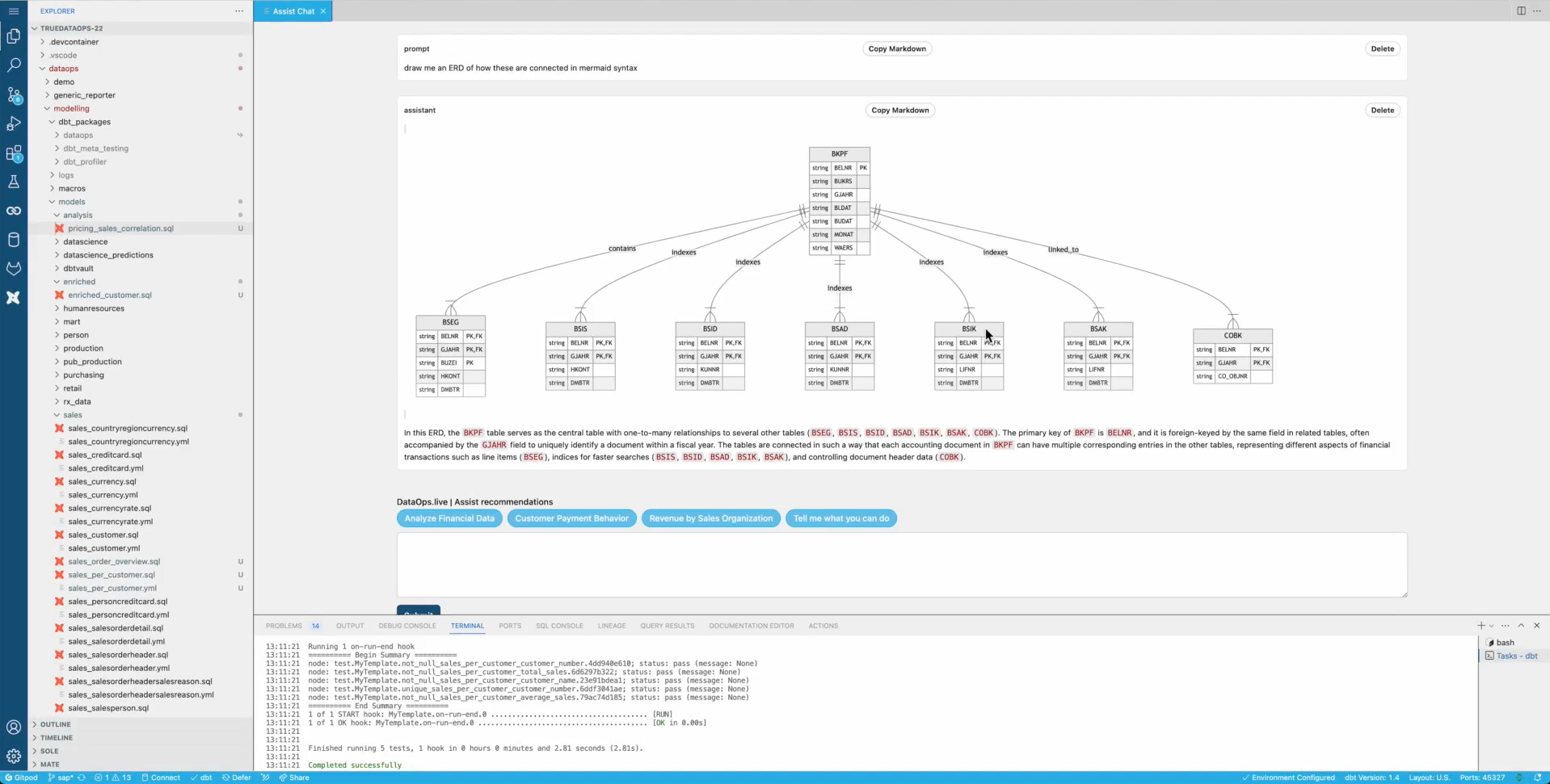 Generate SAP insights on Snowflake instantly with DataOps.live Assist