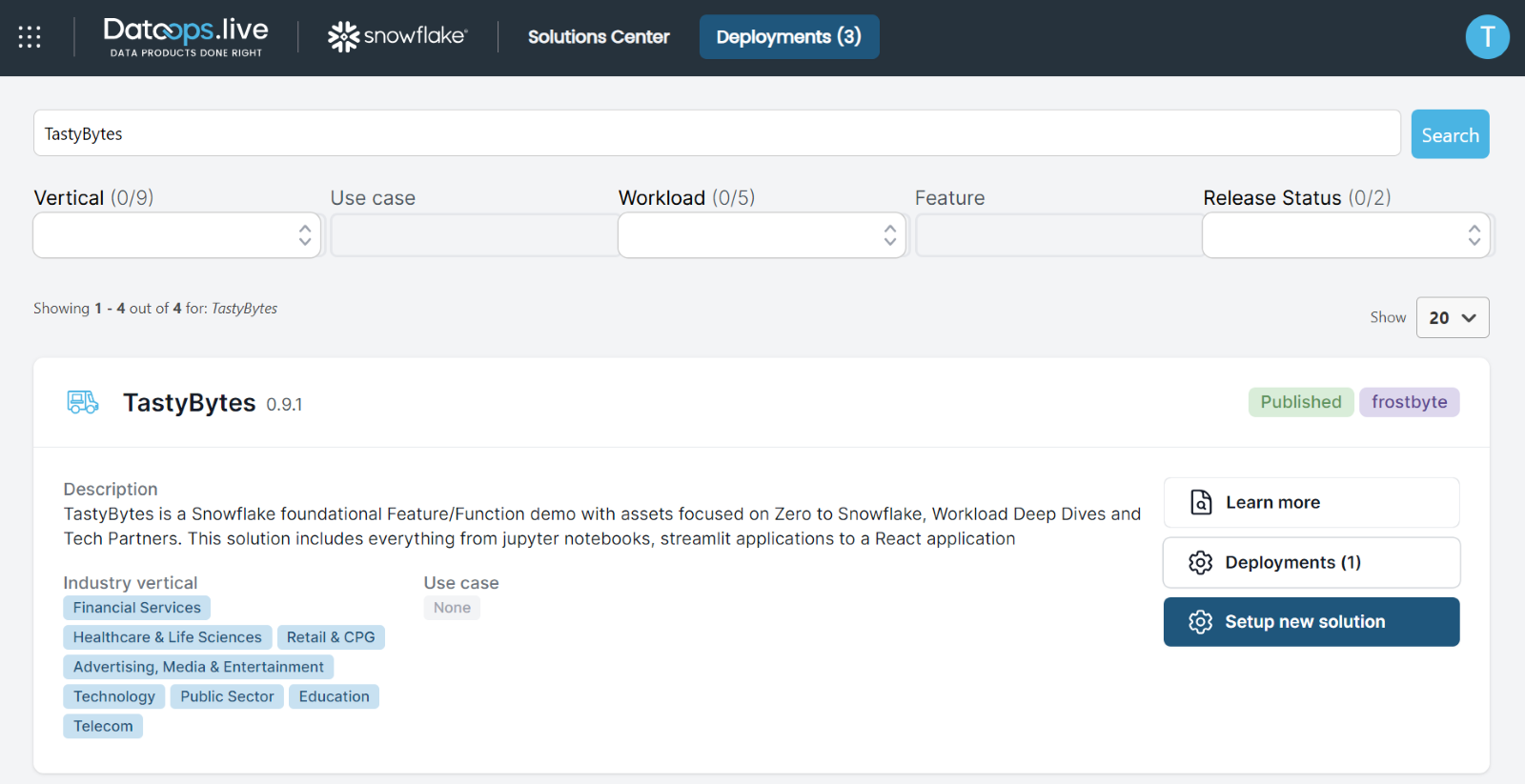 The making of the Snowflake Solution Center opportunity
